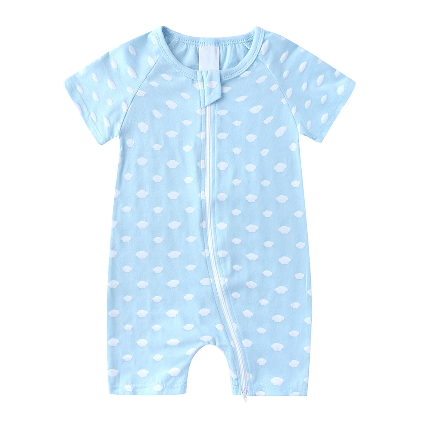 Pejock Newborn Baby Girl's Boy's Cute Rompers Cotton One-Piece Coverall ...