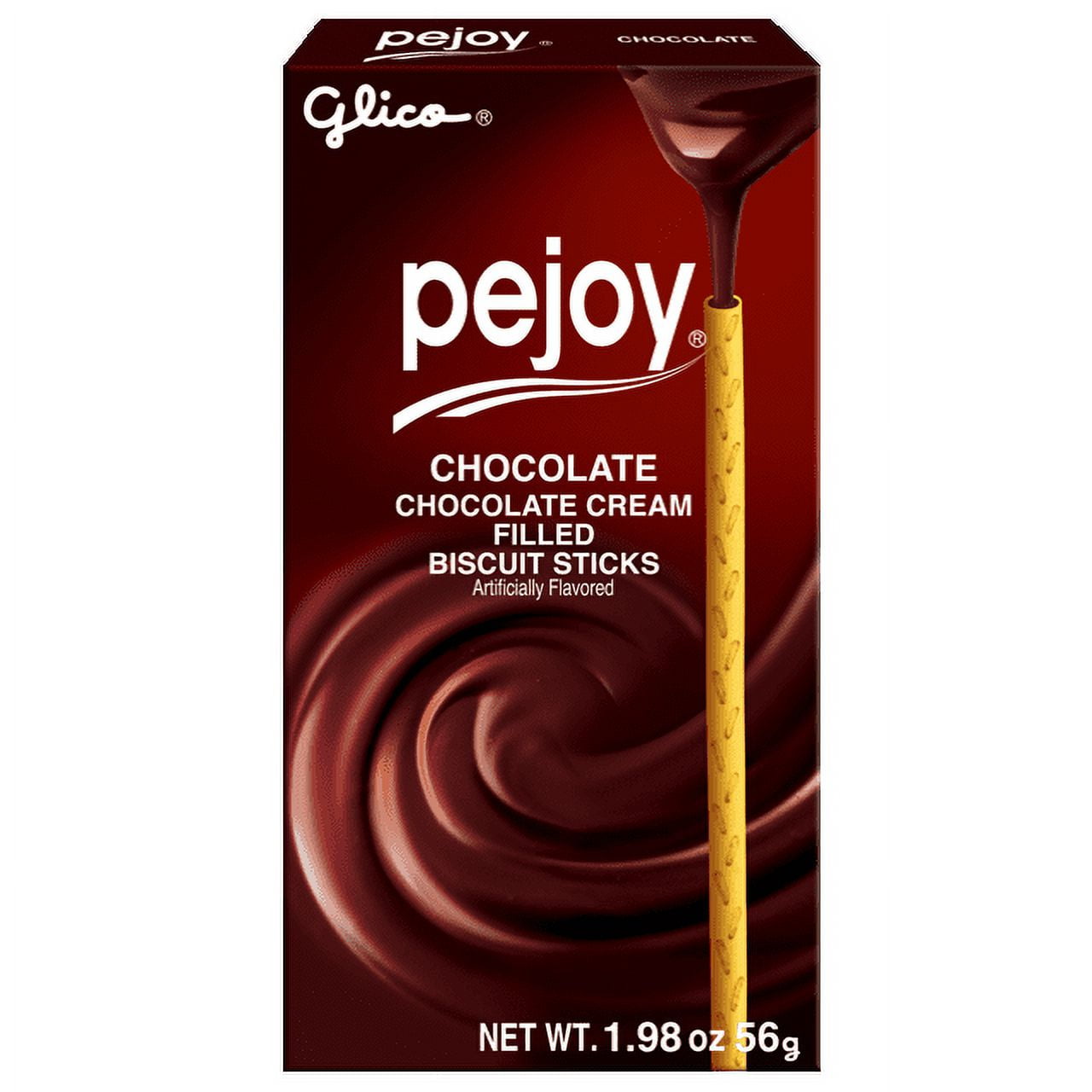 Pejoy 56g Biscuit sticks filled with rich chocolate. Indulge with Pejoy ...