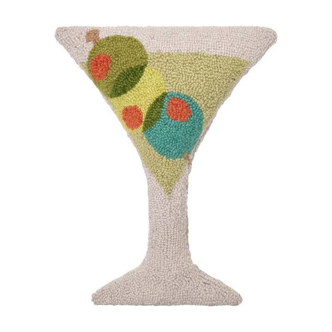 Peking Handicraft 12 x 16 in. Martini Glass Shaped Blown in Filler Hook ...