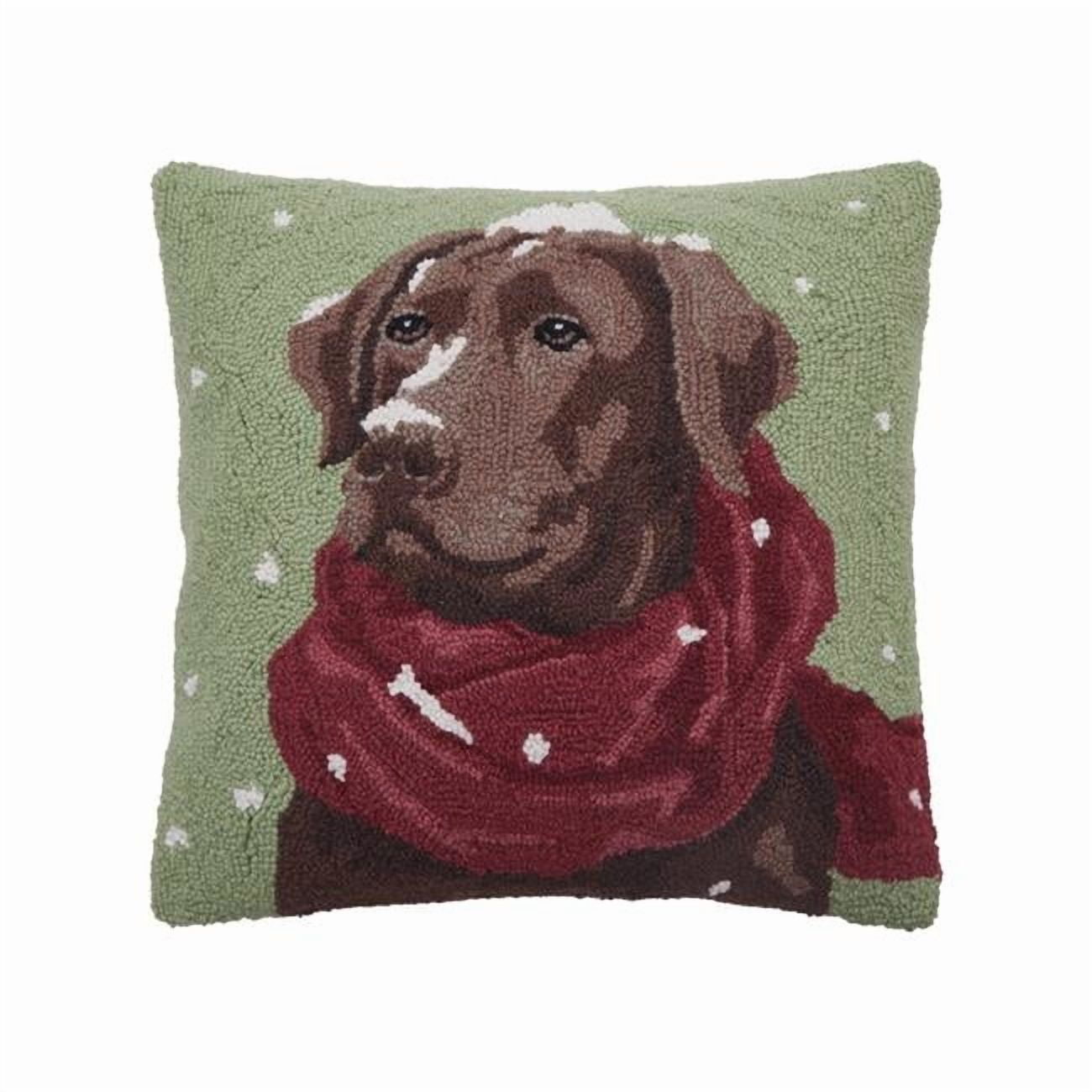 Chocolate Lab Pillow