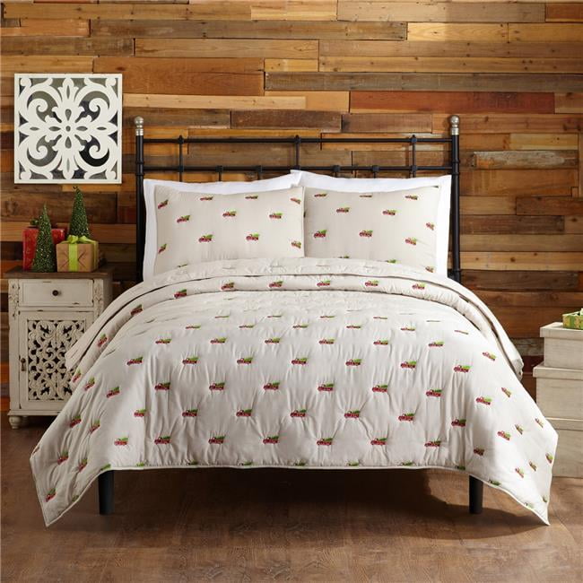 Peking Handicraft 21PHS14717SC03 88 x 90 & 20 x 26 in. Xmas Wagon Icon ...