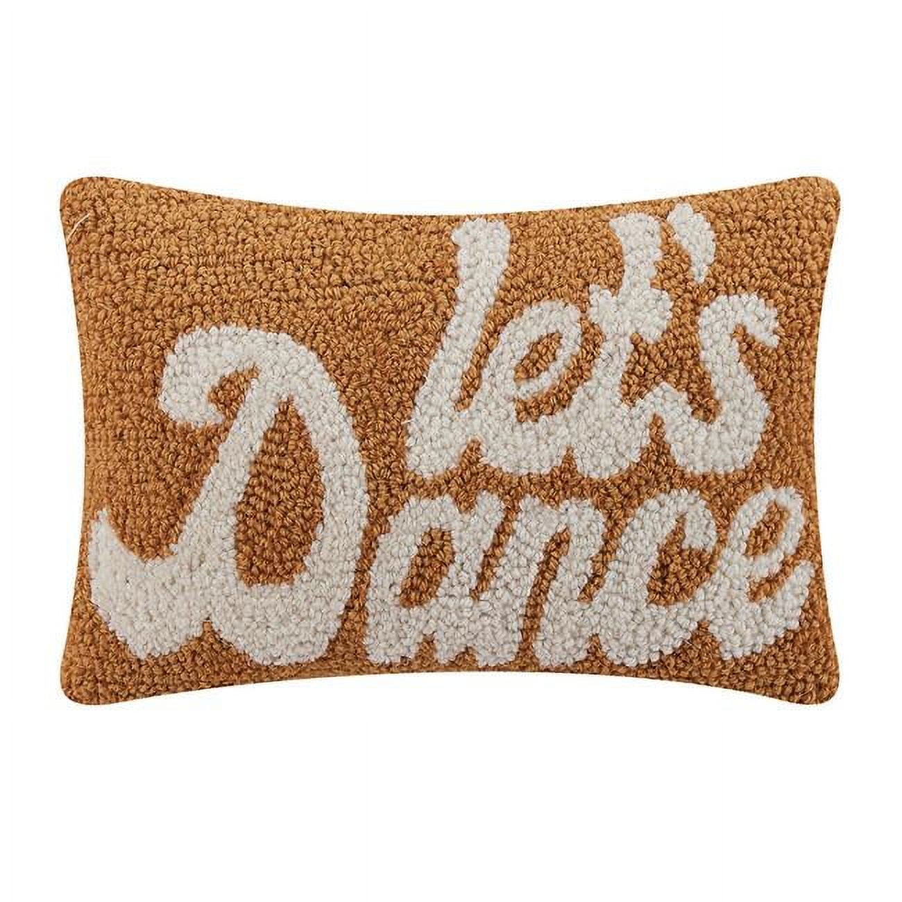 Peking Handicraft 30RN212C12OB 8 x 12 in. Lets Dance Hook Pillow - Pack ...