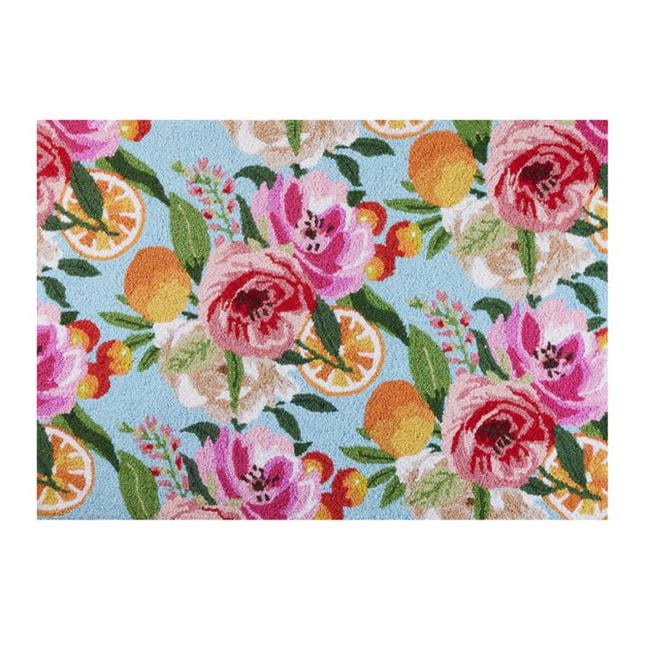 Peking Handicraft 30SN347C40 27 x 40 in. Sweet Clementine Hook Area Rug ...