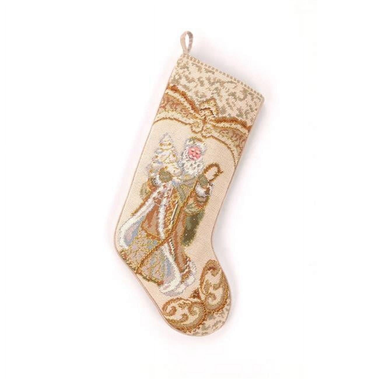 Peking Handicraft SANTA W/XMAS TREE NP STOCKING - Walmart.com