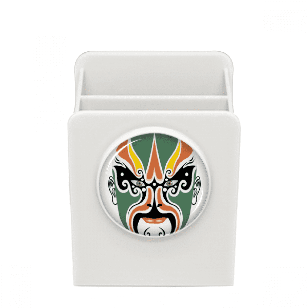 Peking Opera Head Colorful Chengyaojin Desk Pencil Holder Cup Pen ...