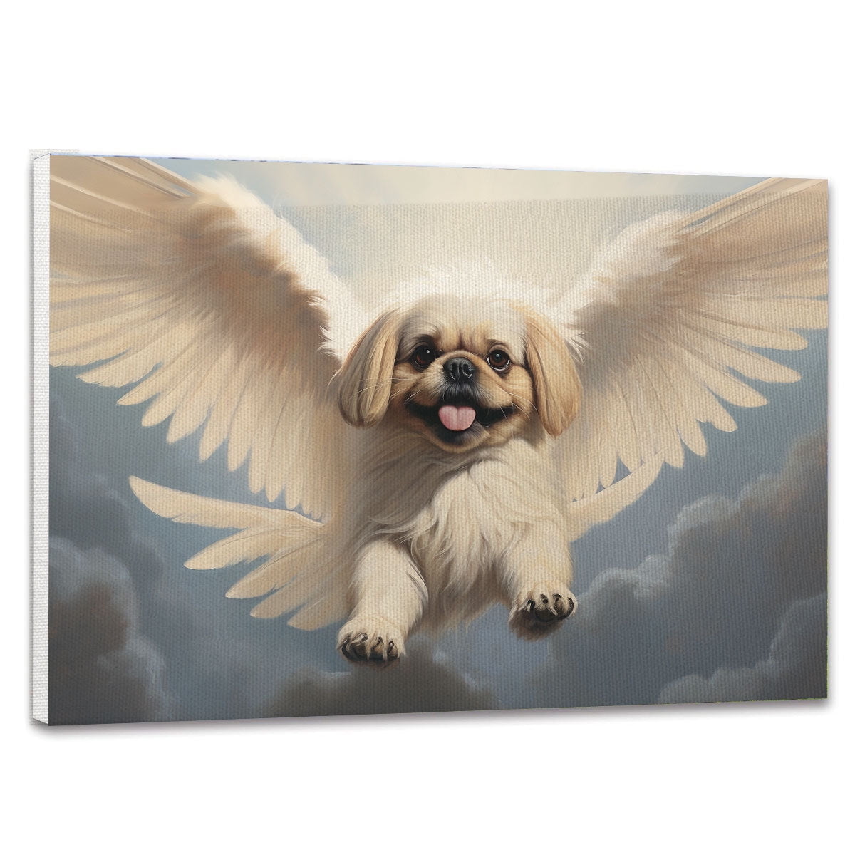 Pekingese Dog Memorial Gifts - Waiting At The Door Canvas - Dog ...