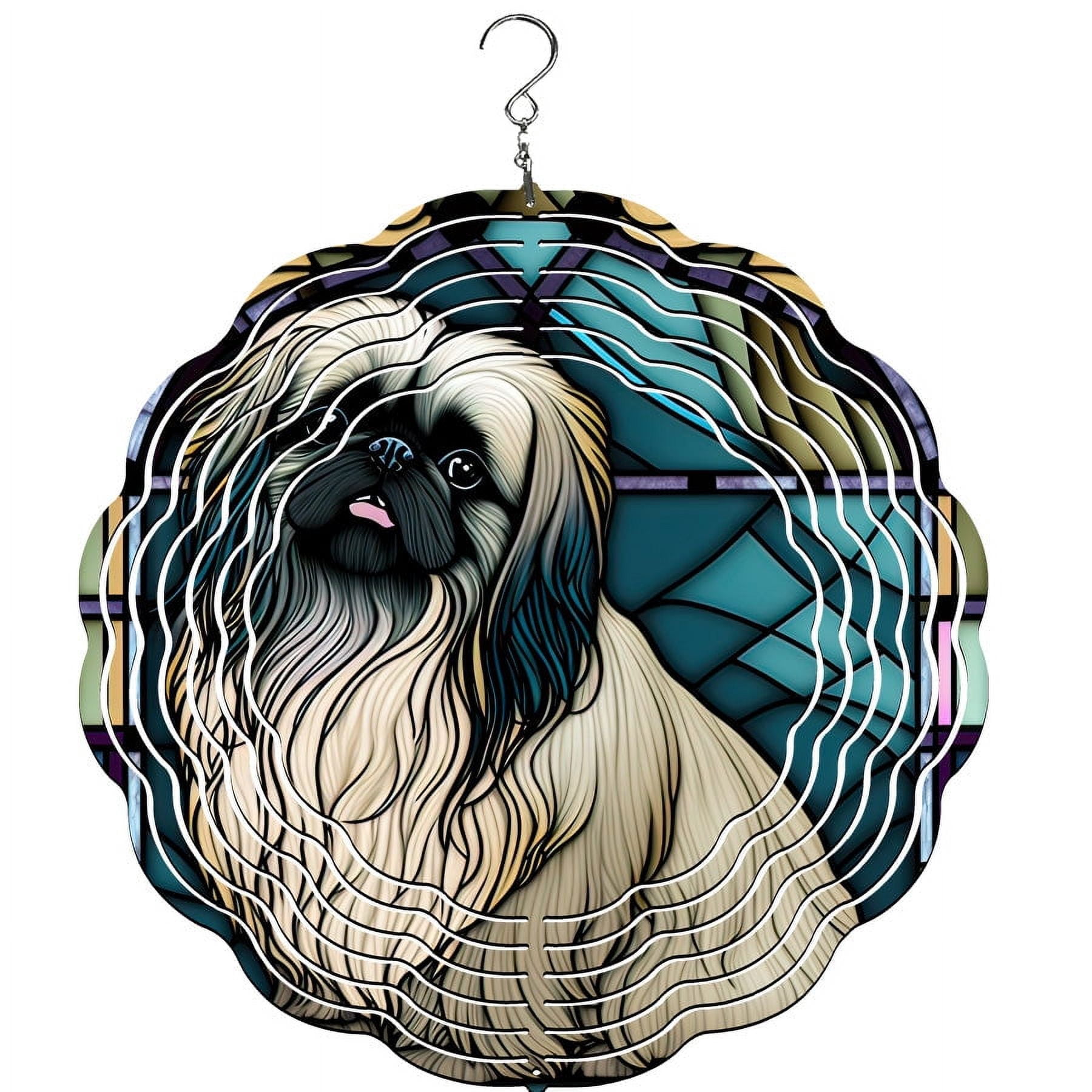 Pekingese Wind Spinner, Garden Décor, Yard Décor, Porch Decor - Walmart.com