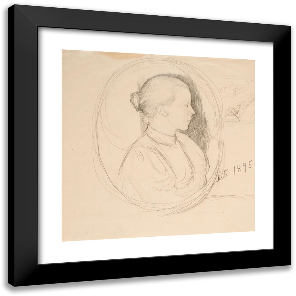 Pekka Halonen 15x15 Black Modern Framed Museum Art Print Titled ...