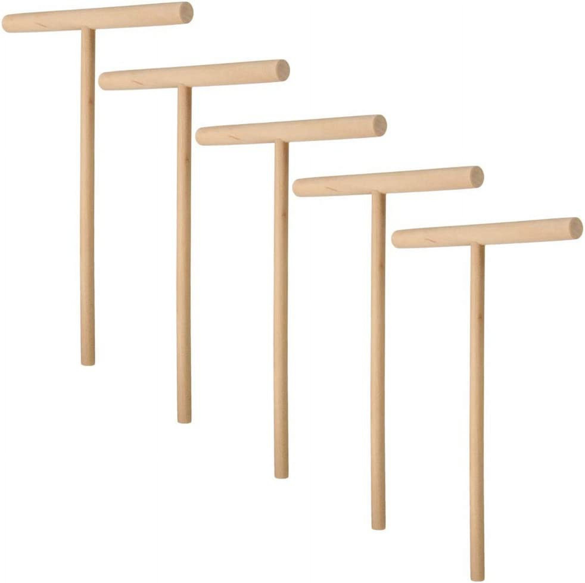 Pekkaxy 5 Pieces Pancake Maker Stick Pancake Griddle Batter Spreader ...