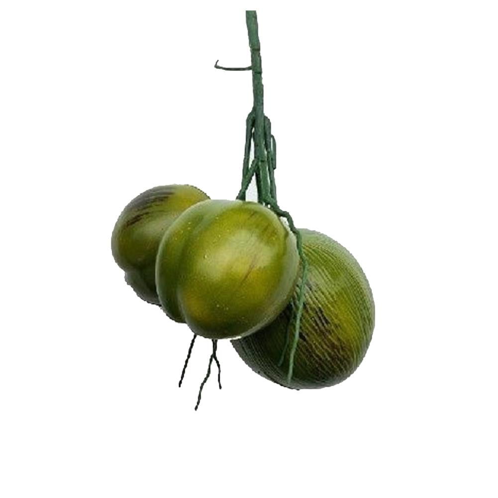 Pekkaxy Artificial Coconut, Realistic Coconut Fruit Ornament Fake ...