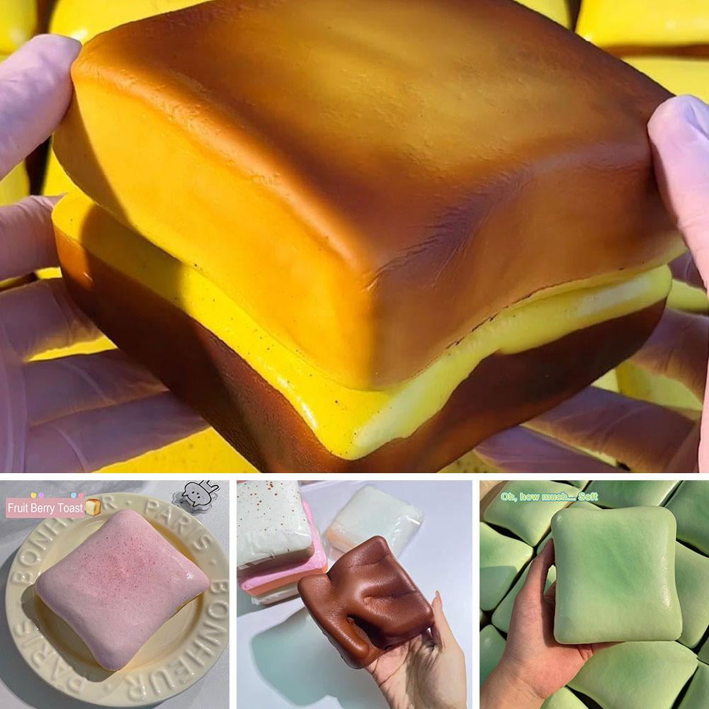 Pekkaxy Bread Butter , Sticky Bread Toys, -Soft Toast Slow ...