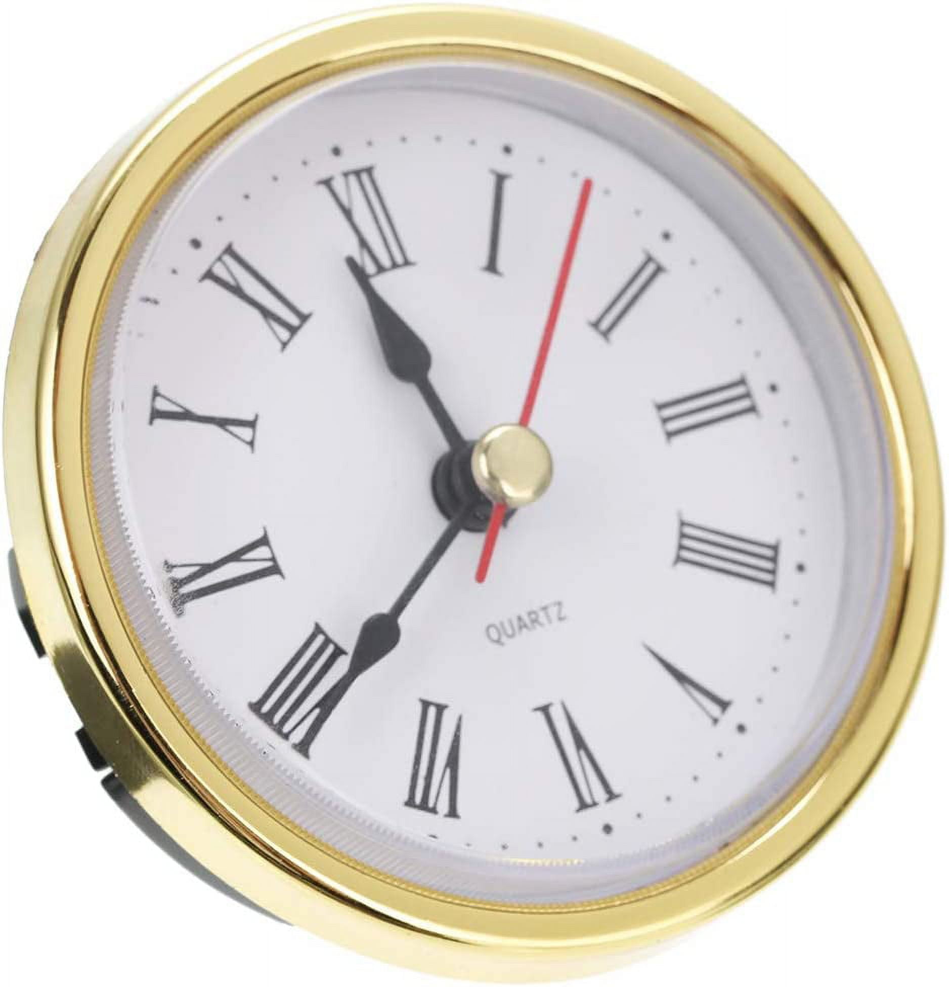 Pekkaxy Classic Clock Craft Quartz Movement 2-1/2 (65mm) Round Clocks ...