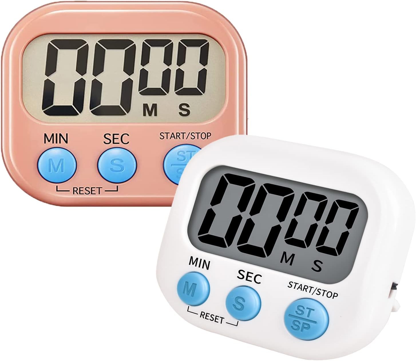 Pekkaxy Digital Kitchen Timer for Cooking, Multi-Function Electronic ...