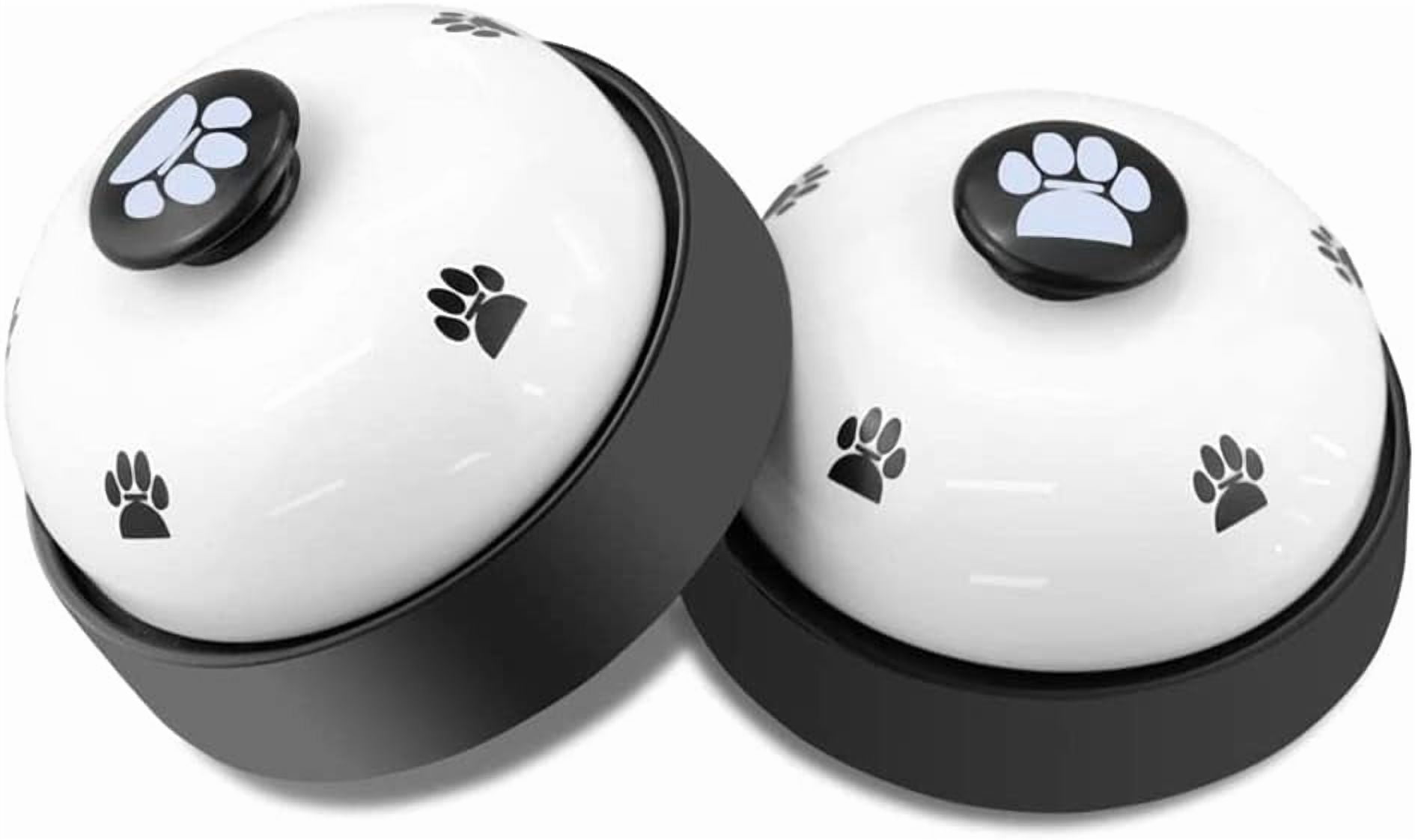 Pekkaxy Dog Puppy Cat Kitten Potty Training Bells, 2 Metal Dog Paw ...