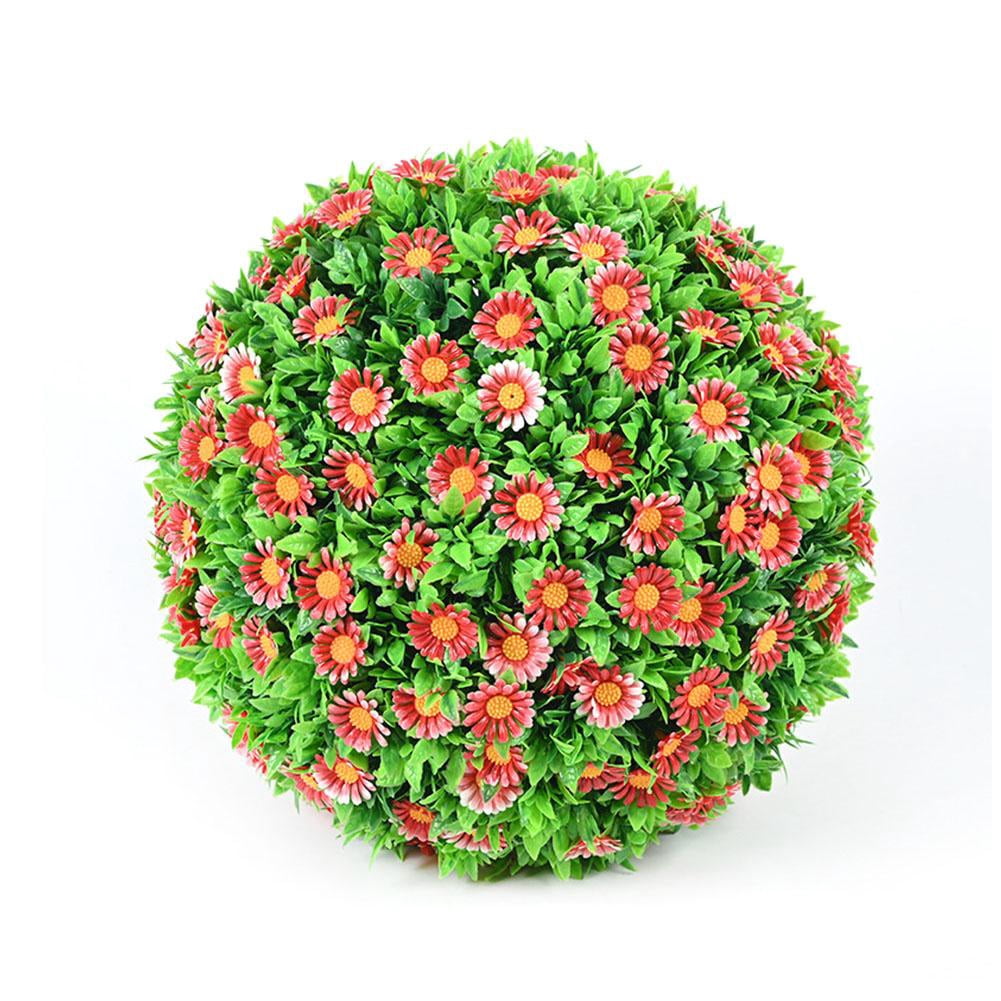 Pekkaxy Faux Mum Garden Spheres, Wicker Park Garden Spheres, UV ...