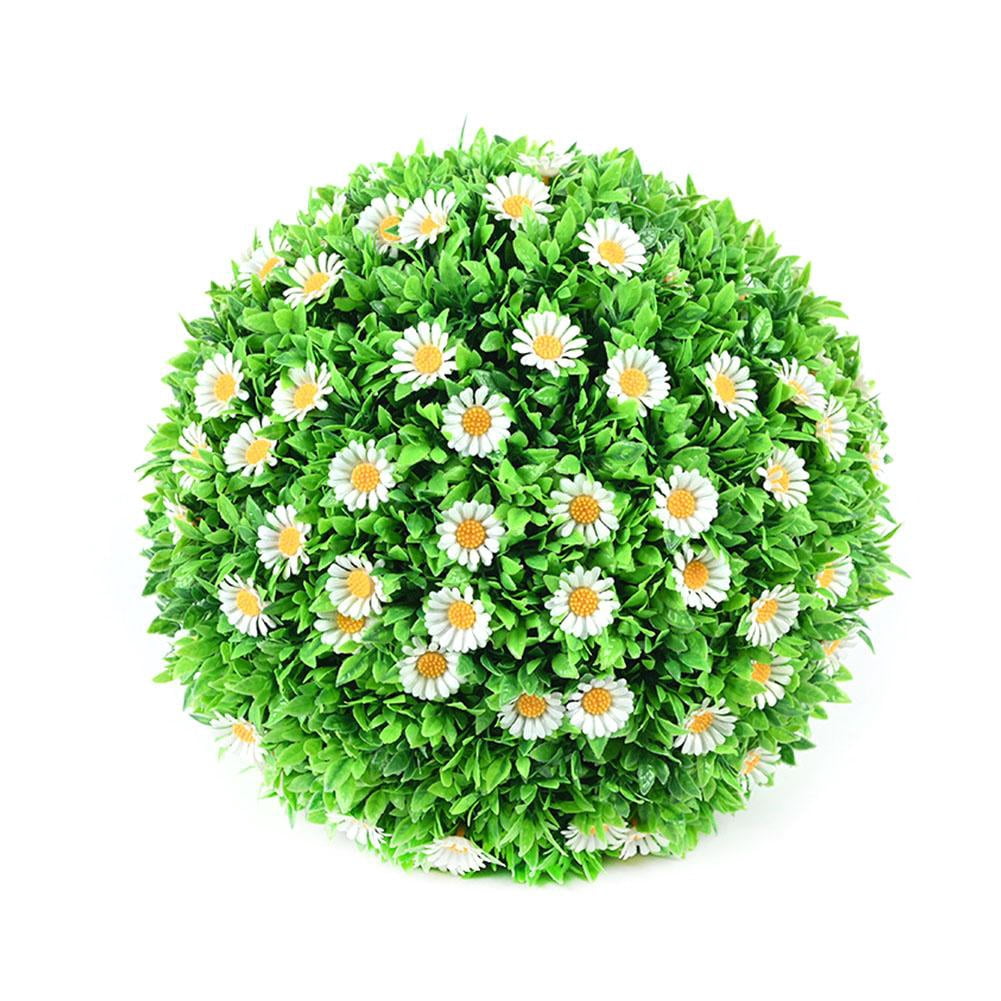 Pekkaxy Faux Mum Garden Spheres, Wicker Park Garden Spheres, UV ...
