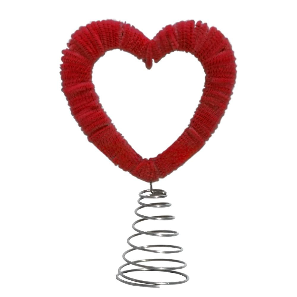 Pekkaxy Heart Tree Topper for Valentines Day,Valentines Tree Topper ...