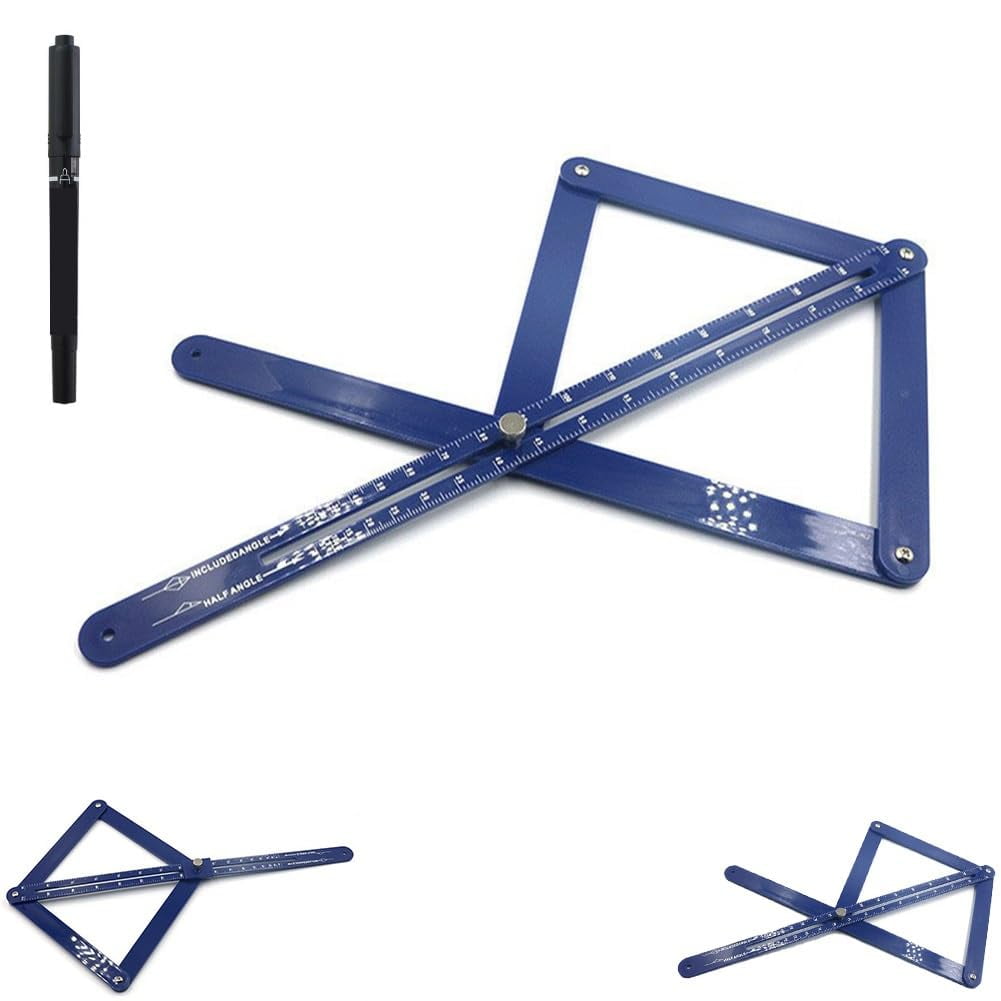 Pekkaxy New Premium Corner Angle Finder, Aluminum Alloy/Plastic ...