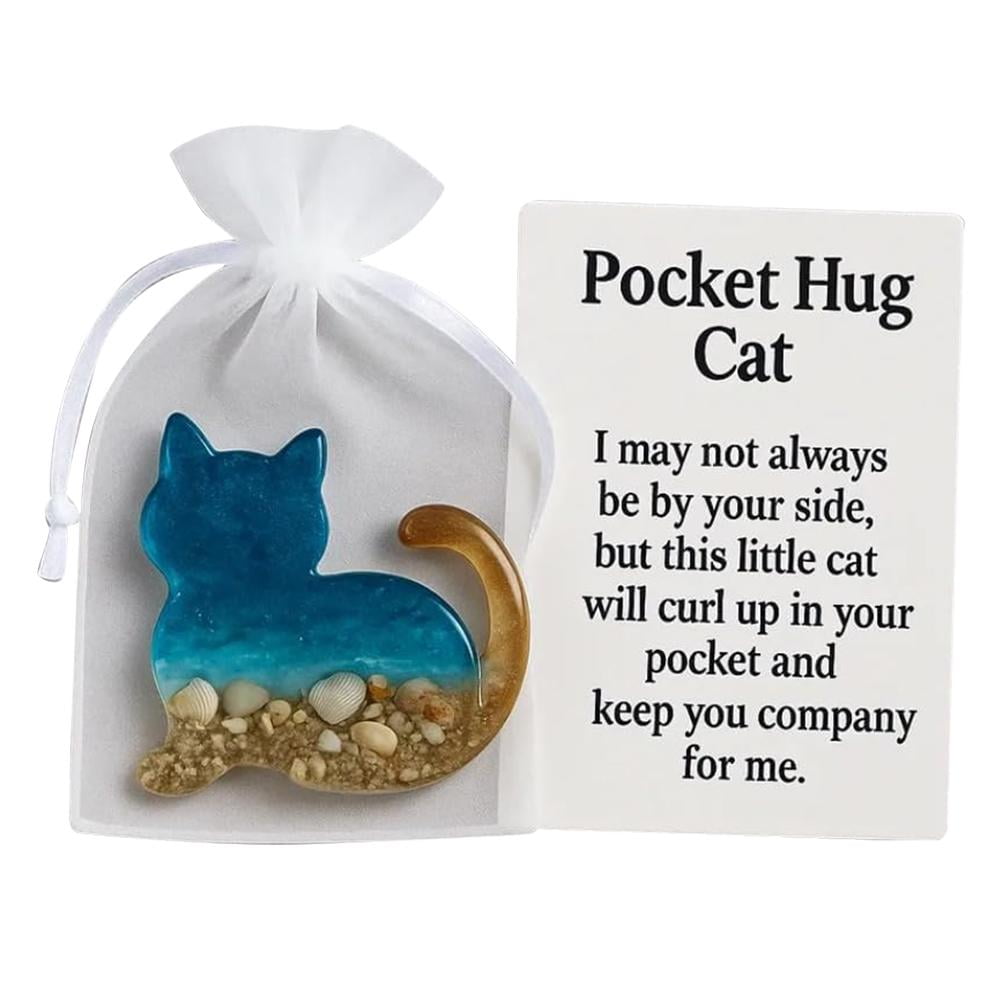 Pekkaxy Pocket Hug Dachshund Keychain, Handmade Soothing Shells Oceans ...