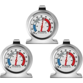 Mini Refrigerator Fridge Thermometer, 2 Pack Digital Freezer ...