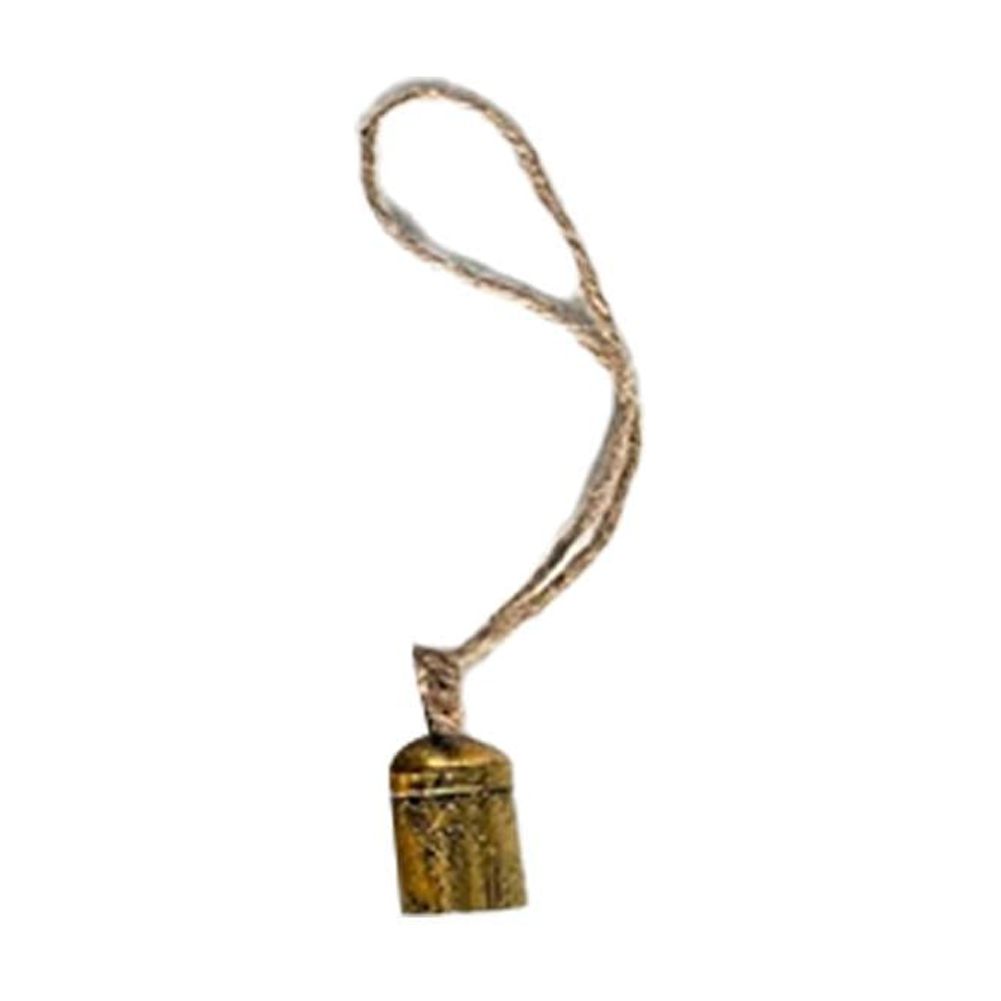 Pekkaxy Retro Copper Cow Bell Hanging Lanyard Wind Chimes Handmade ...