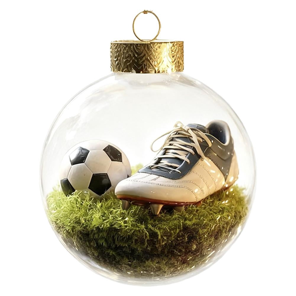 Pekkaxy Sports Holiday Ornament,3D Stereoscopic Micro Scene Ball Sports ...