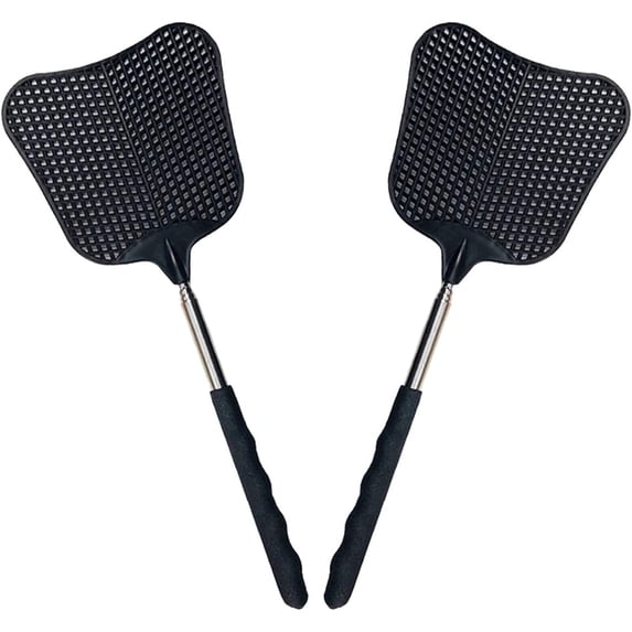 Pekkaxy Telescopic Fly Swatters, Durable Plastic Fly Swatter Heavy Duty ...