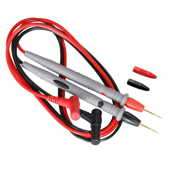 Pekkaxy Universal Multimeter Test Probe Kit, Sharp Banana Plug Leads ...
