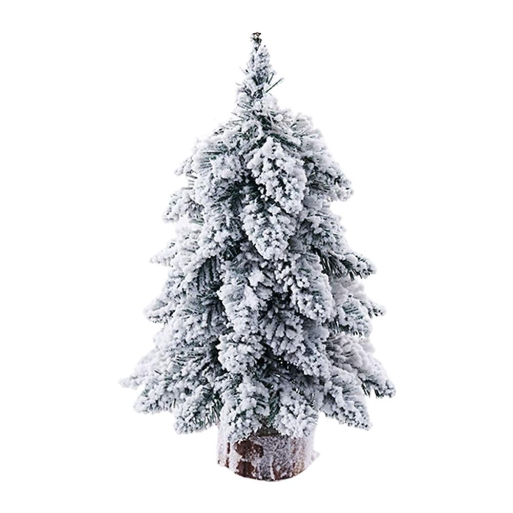Pekkaxy Unlit Flocked Artificial Christmas Tree, 2500 Tips Indoor ...