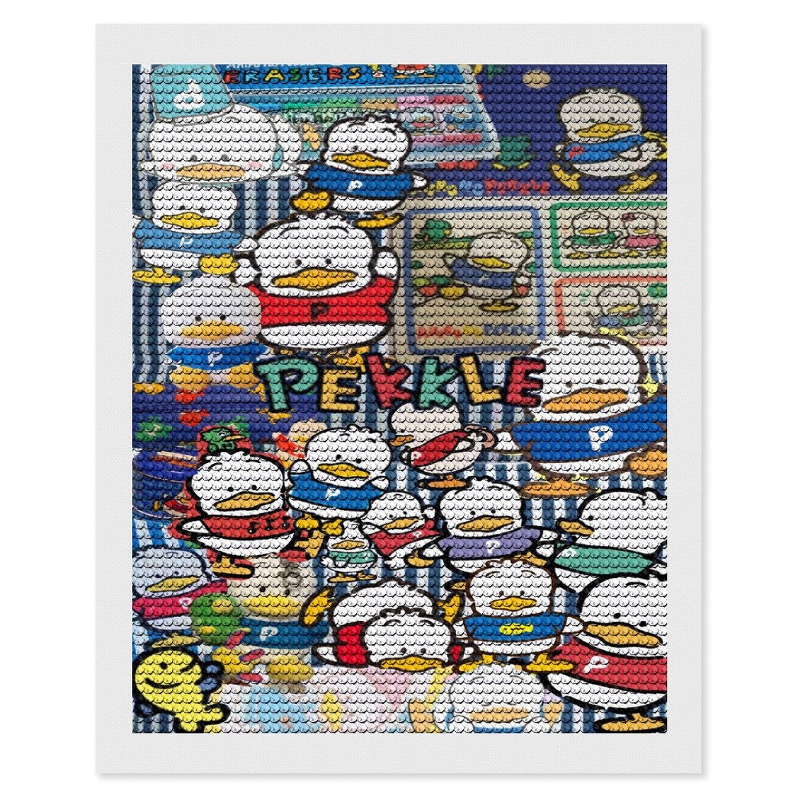 Pekkle Diamond Art Painting Kits, Cartoon Gem Dots Painting for Kids ...