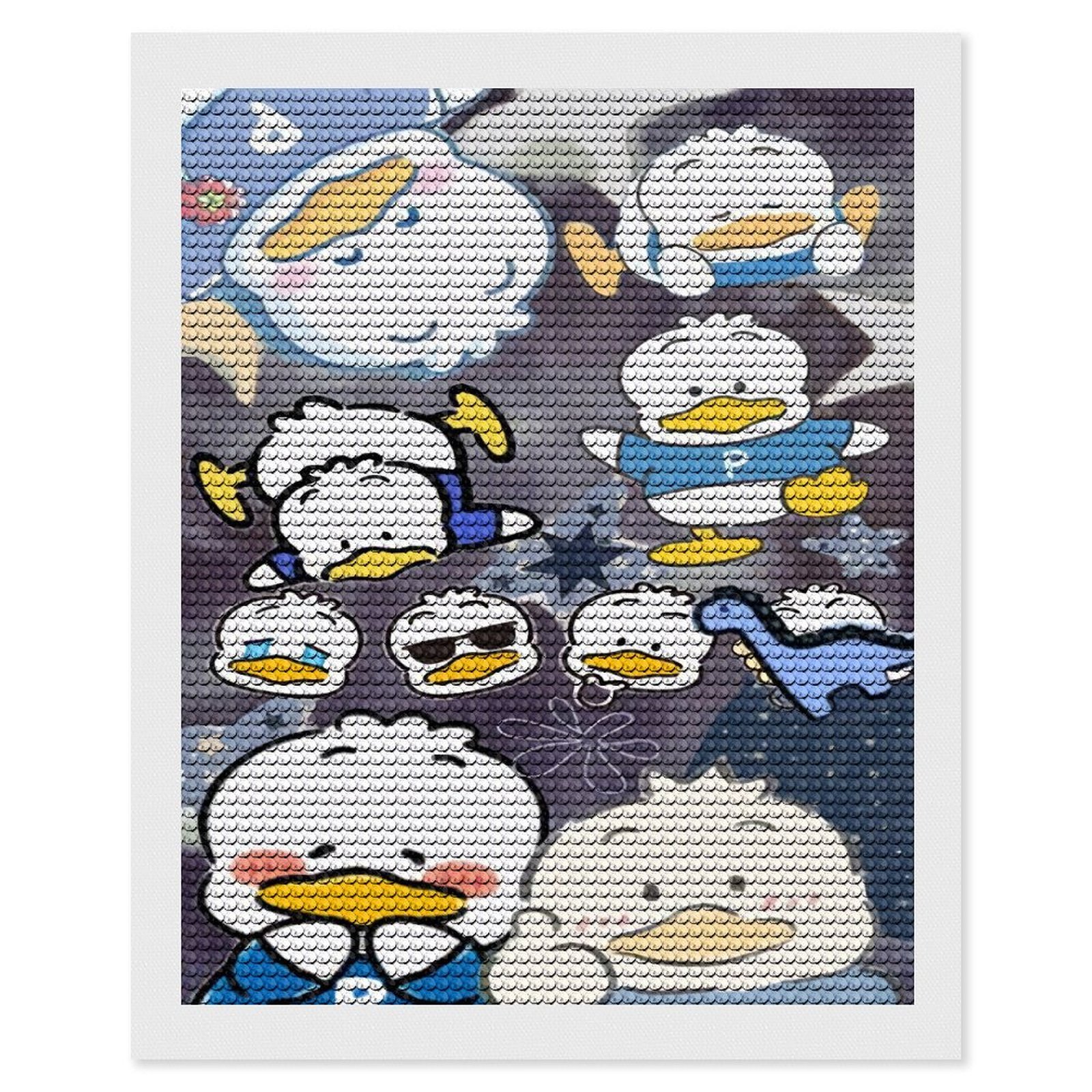 Pekkle Diamond Art Painting Kits, Cartoon Gem Dots Painting for Kids ...