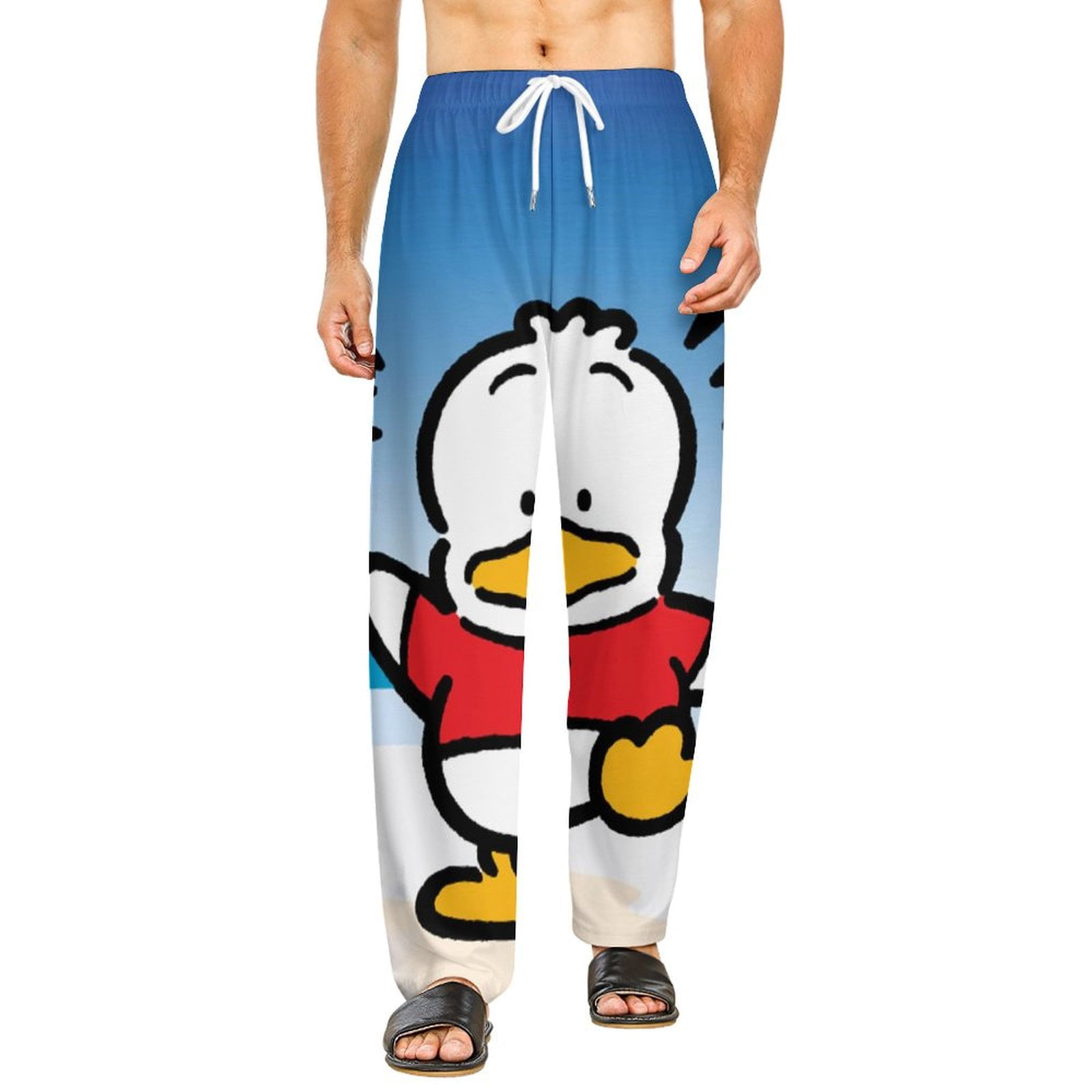 Pekkle Pajama Pants for Men Women Funny All Over Print Adult Couple ...