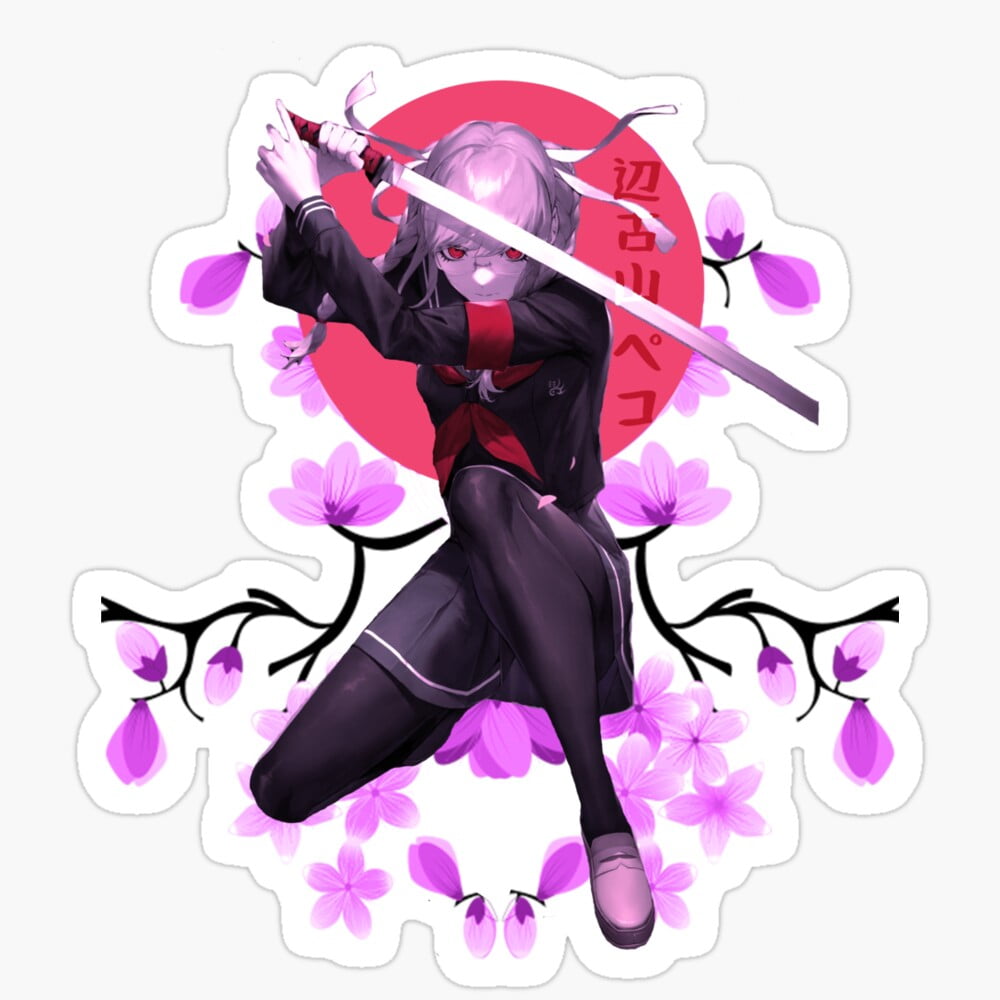 Peko Pekoyama Danganronpa V3 Vaporwave 90S Anime Aesthetic Kawaii Fairy ...