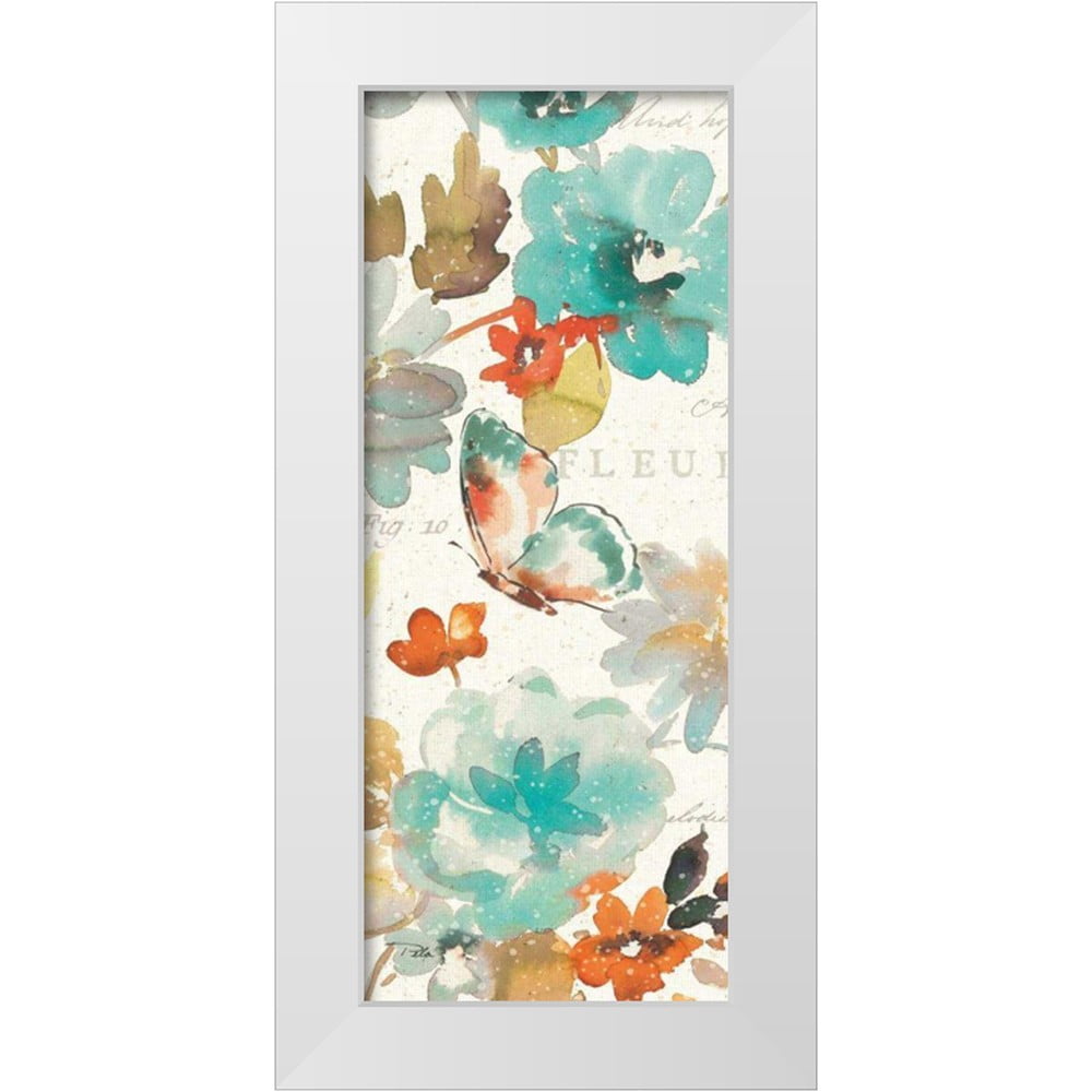 Pela 10x18 White Modern Wood Framed Museum Art Print Titled - Natures ...