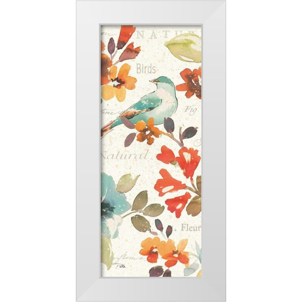 Pela 12x24 White Modern Wood Framed Museum Art Print Titled - Natures ...