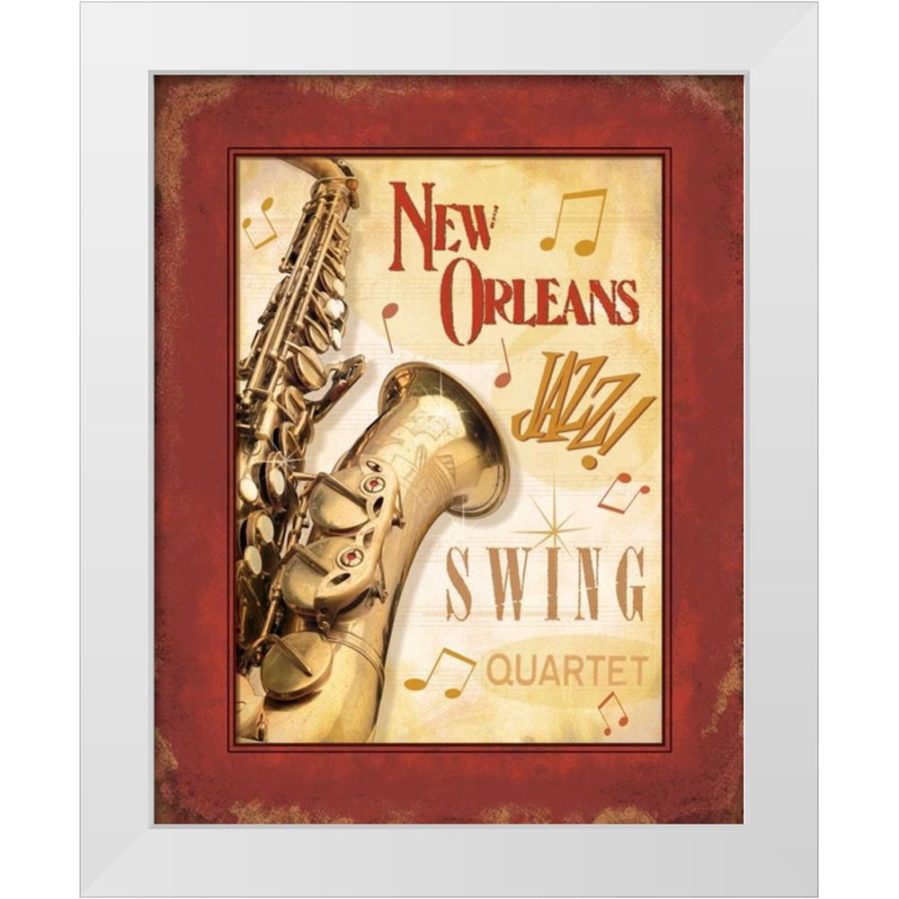 Pela Design 26x32 White Modern Wood Framed Museum Art Print Titled ...