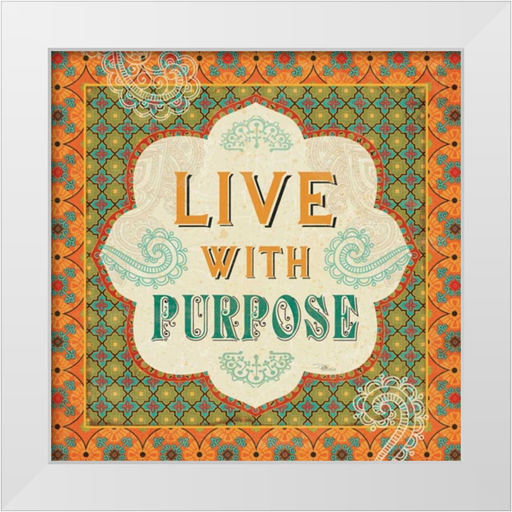 Pela Studio 15x15 White Modern Wood Framed Museum Art Print Titled ...