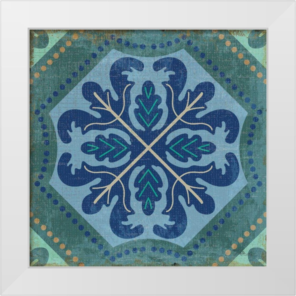 Pela Studio 15x15 White Modern Wood Framed Museum Art Print Titled ...