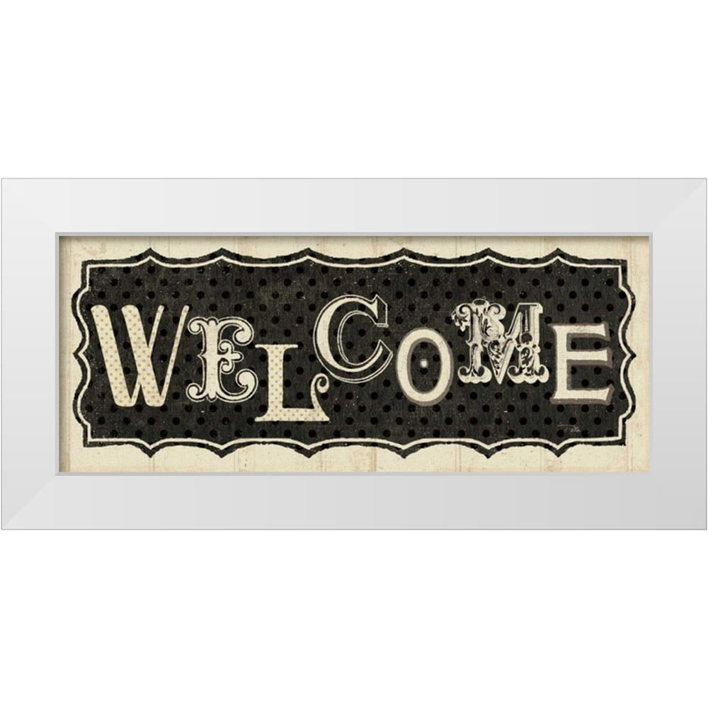 Pela Studio 18x10 White Modern Wood Framed Museum Art Print Titled ...