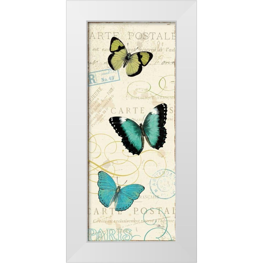 Pela Studio 8x14 White Modern Wood Framed Museum Art Print Titled ...