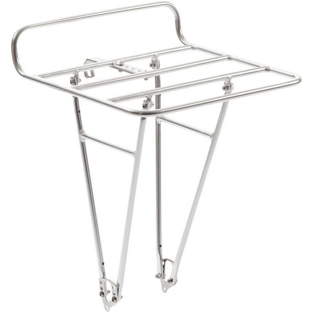 Pelago Commuter Front Rack - Large, Aluminum, Polished Silver - Walmart.com