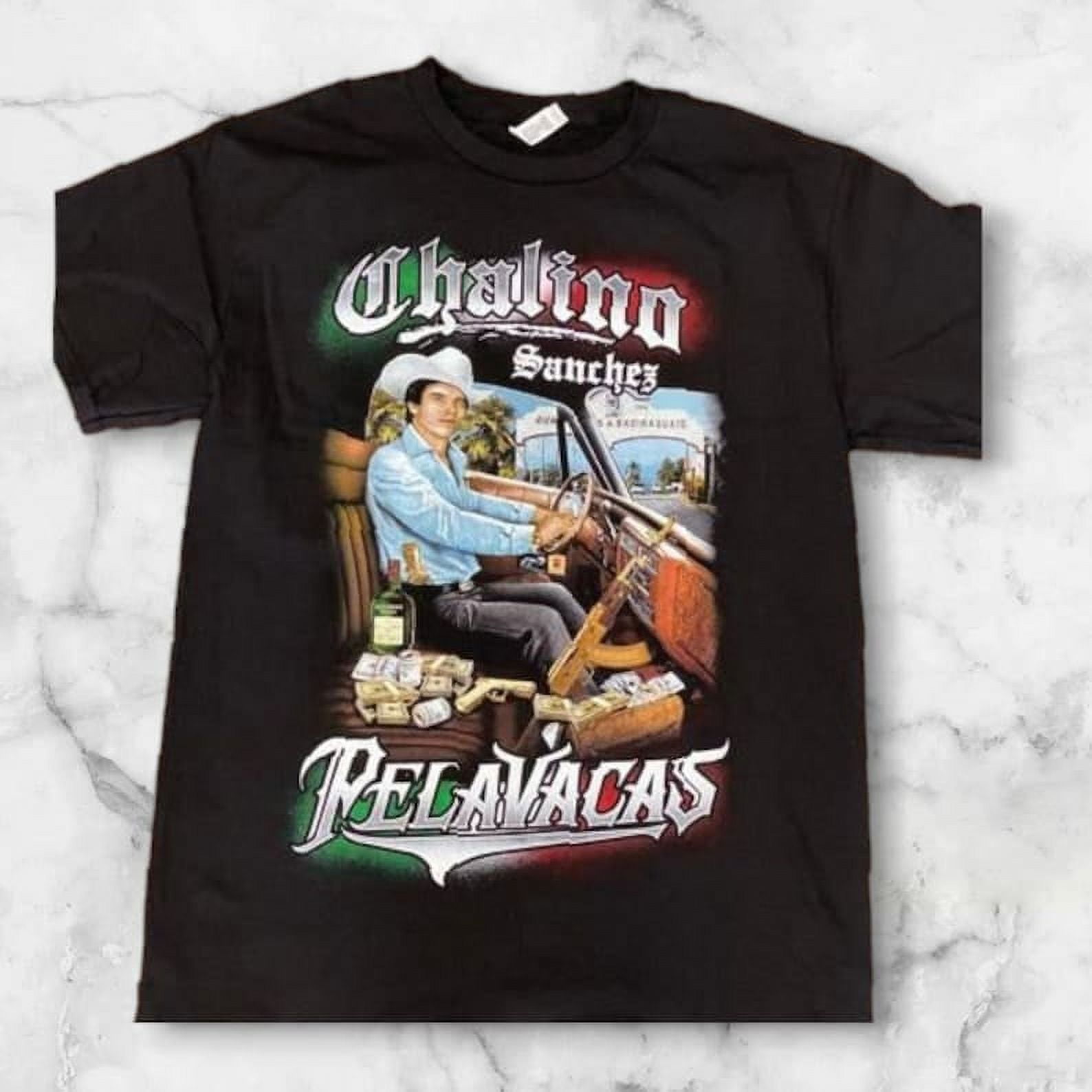 Pelavacas Chalino Sanchez Shirt - Walmart.com