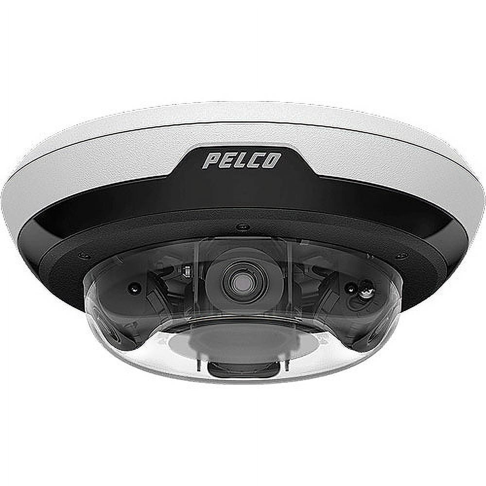 Pelco IMD20136 Sarix Multi Pro 4x5MP WDR Multi-Directional 360° Camera, 2.8mm Lens, Black/White ...