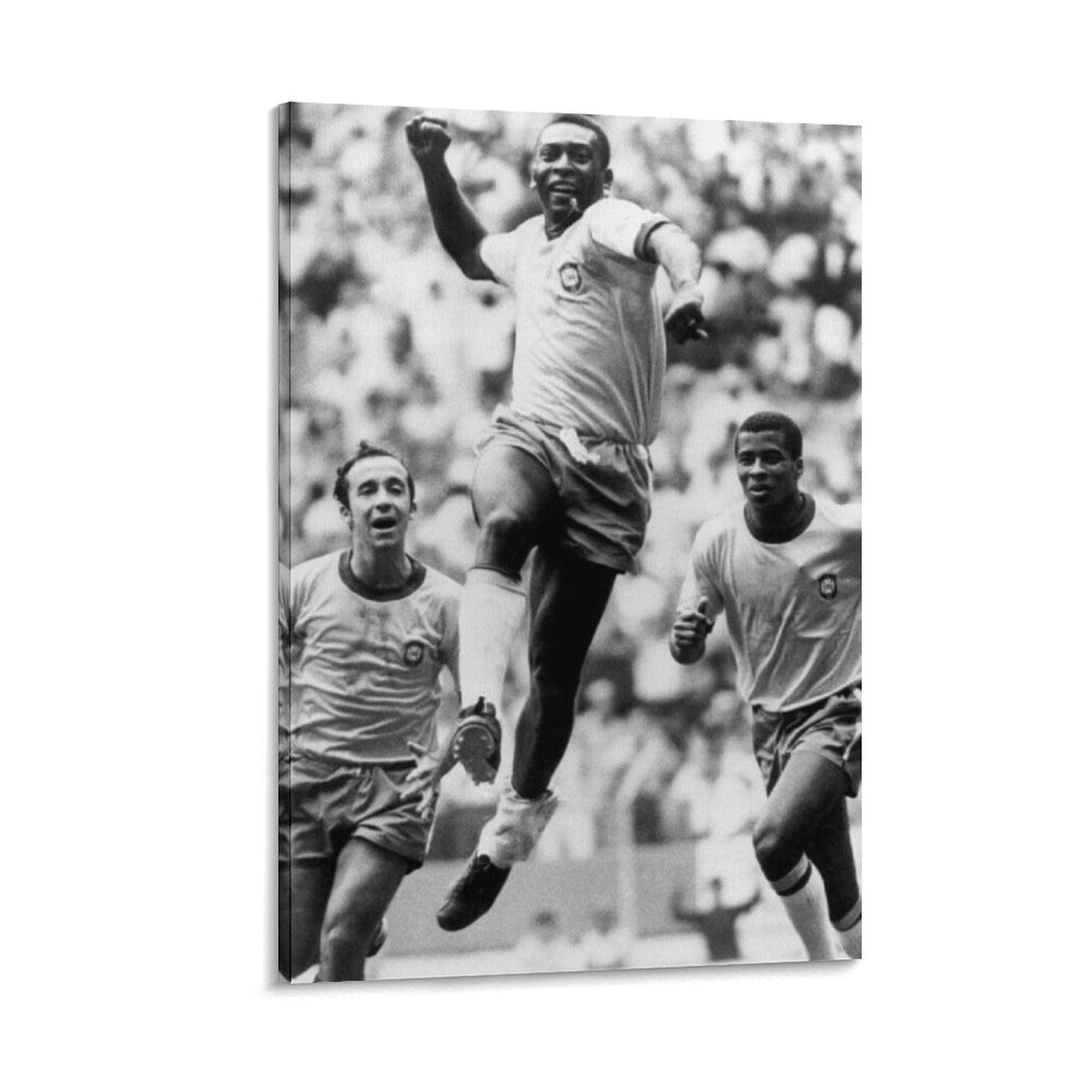 Pele Brazil Poster Canvas Poster Poster Cool Artworks Painting Wall Art ...