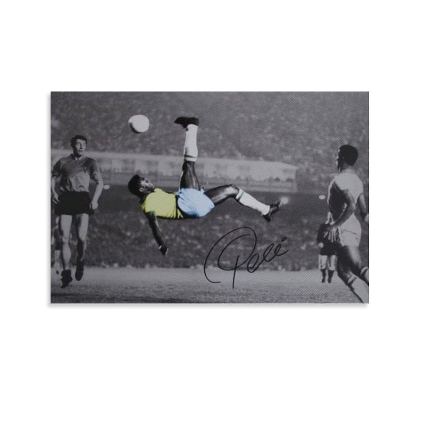 Pele Brazil Canvas Poster Canvas Wall Art Poster Decorative Bedroom ...
