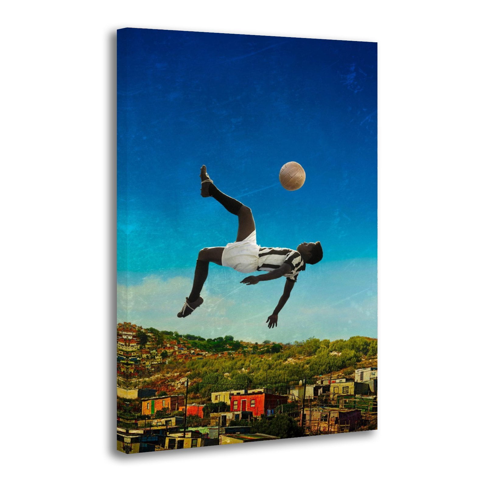 Pele The King of Football Inspirational Poster Posters Wall Art ...