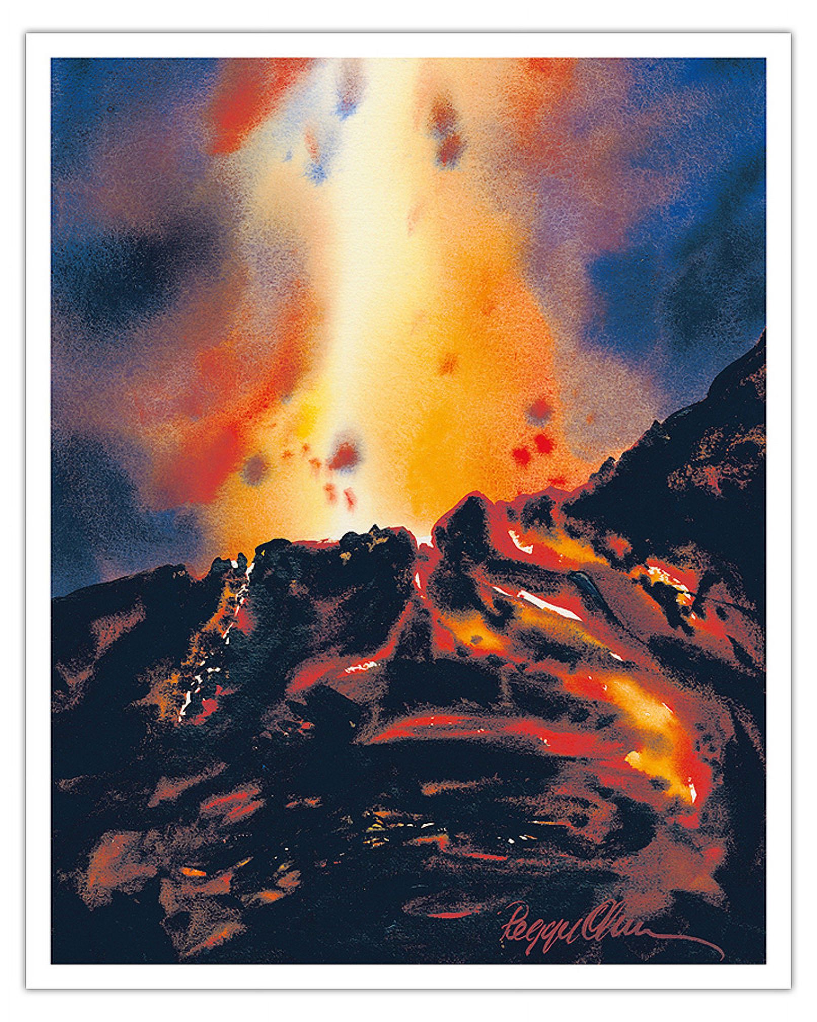 Pele’s Glory - Ancient Hawaiian Goddess of Fire - Kilauea Volcano ...