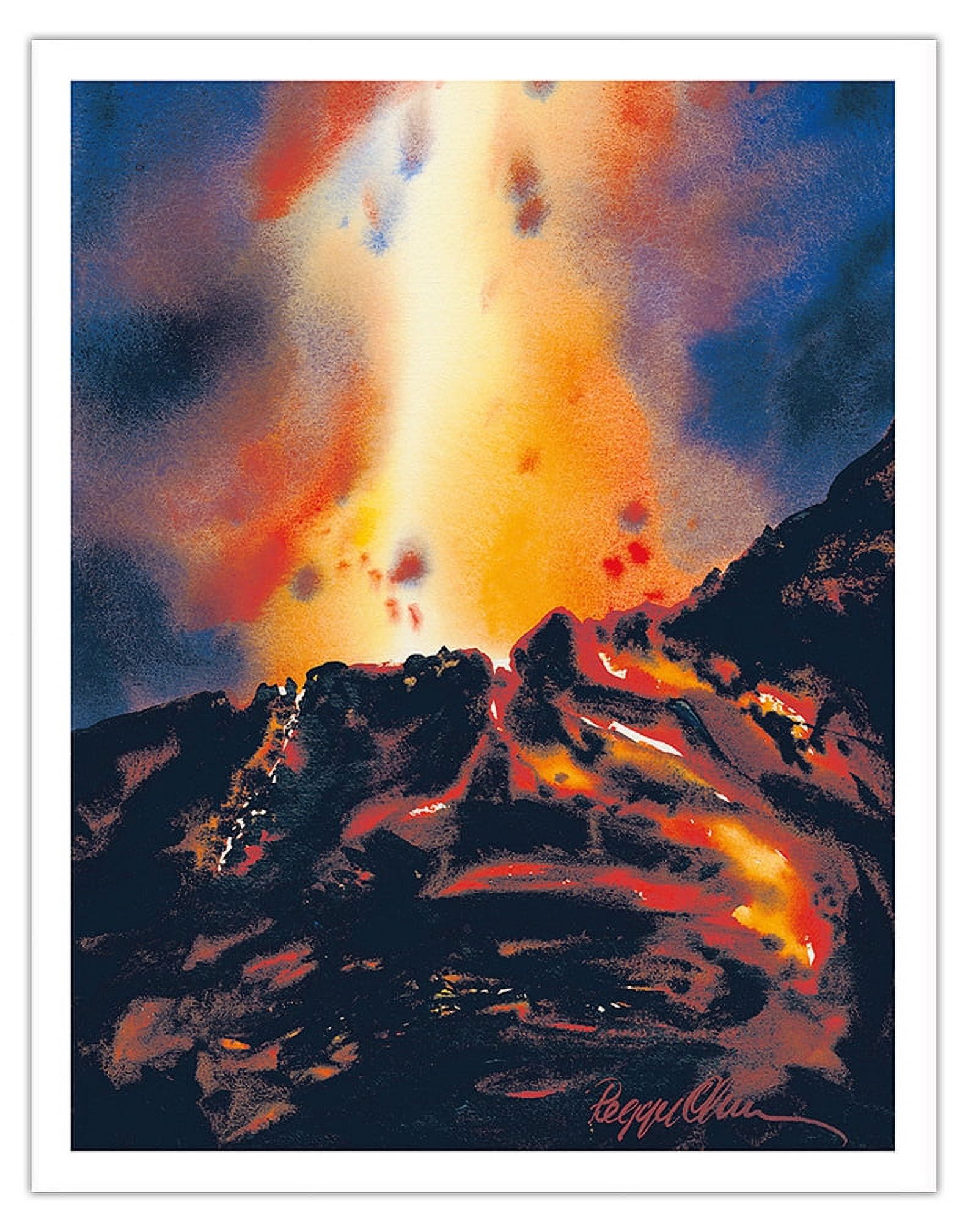 Pele’s Glory - Ancient Hawaiian Goddess of Fire - Kilauea Volcano ...