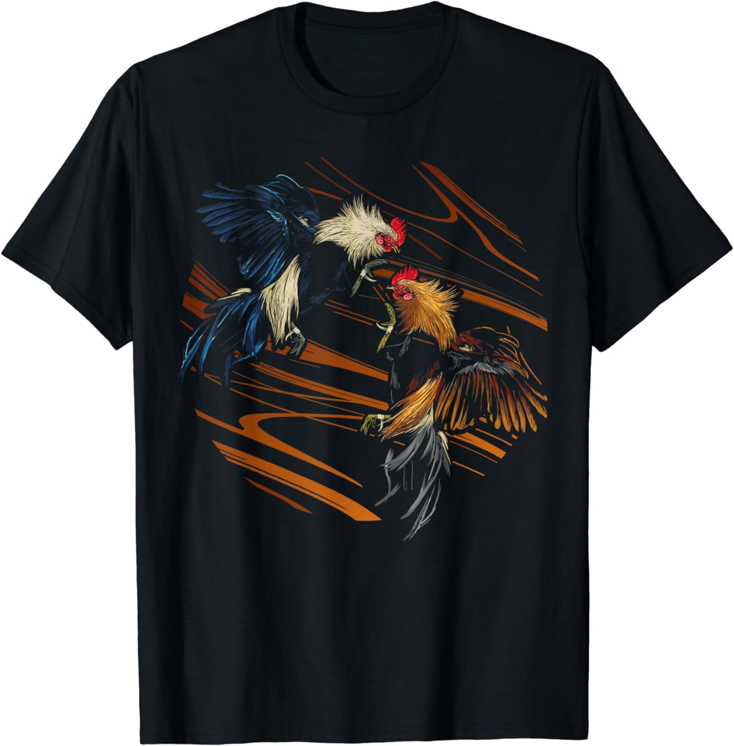 Peleas De Gallos Cockfighter Game Fowl Cockfighting Rooster T-Shirt ...