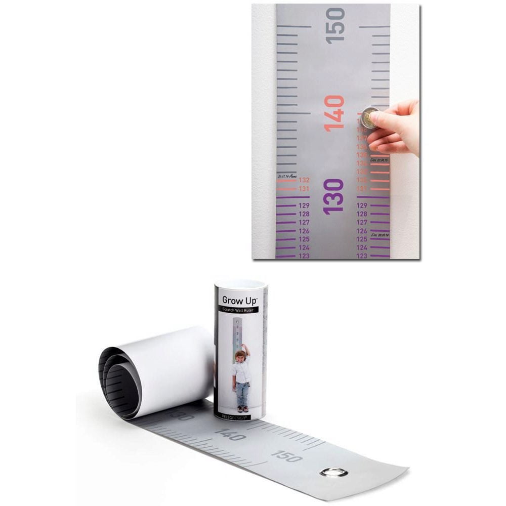 Peleg Design Grow Up Scratch Wall Ruler - Walmart.com